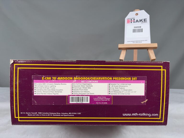 #36 Lionel, MTH, Atlas, Weaver & More! - Gregory Hake Auctions LLC