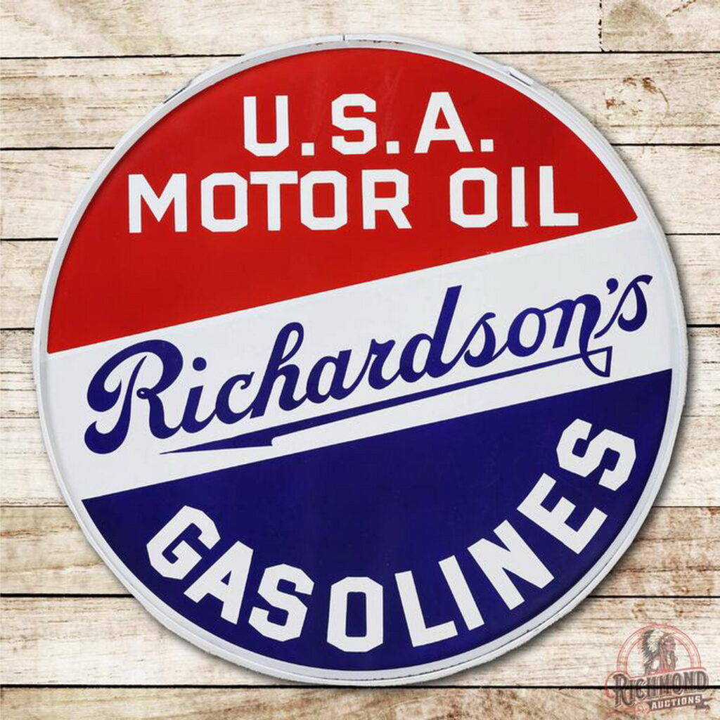 Vintage Gas and Oil Advertising: Antique Collectibles | RIchmond Auctions