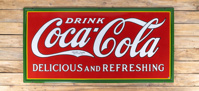 Vintage Coca Cola Signs - Old Coke Signs | Richmond Auctions