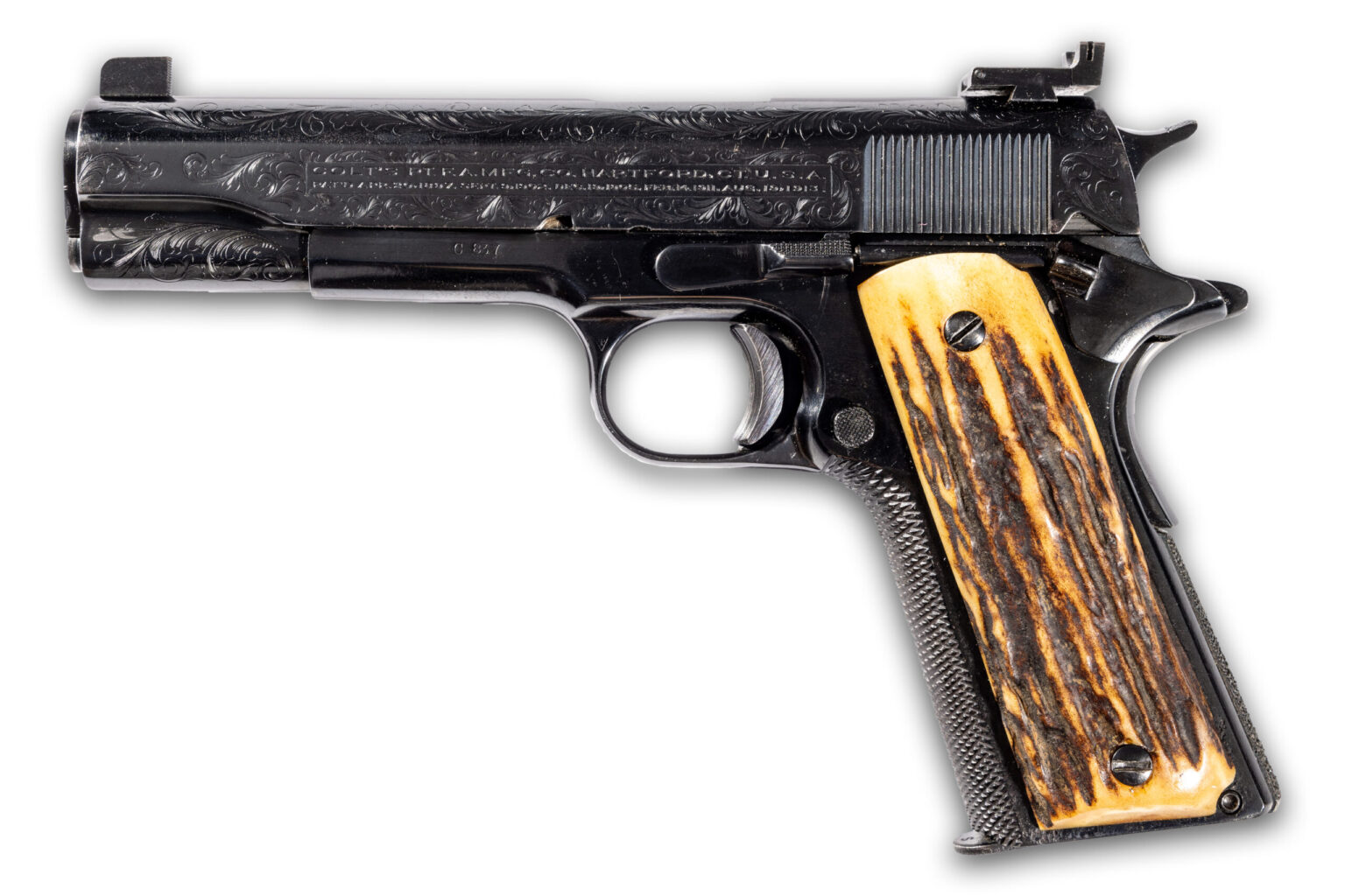 Al Capone’s “Sweetheart” Colt 1911 .45 ACP Semi-Automatic Pistol w ...